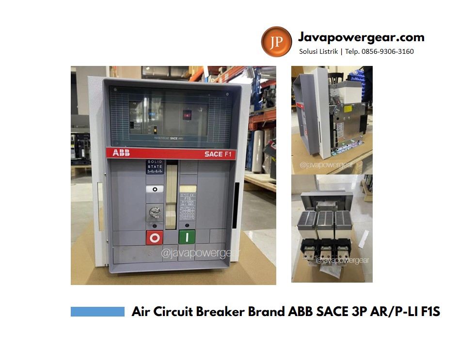 Air Circuit Breaker Brand ABB SACE 3P AR/P-LI F1S - Javapowergear.com